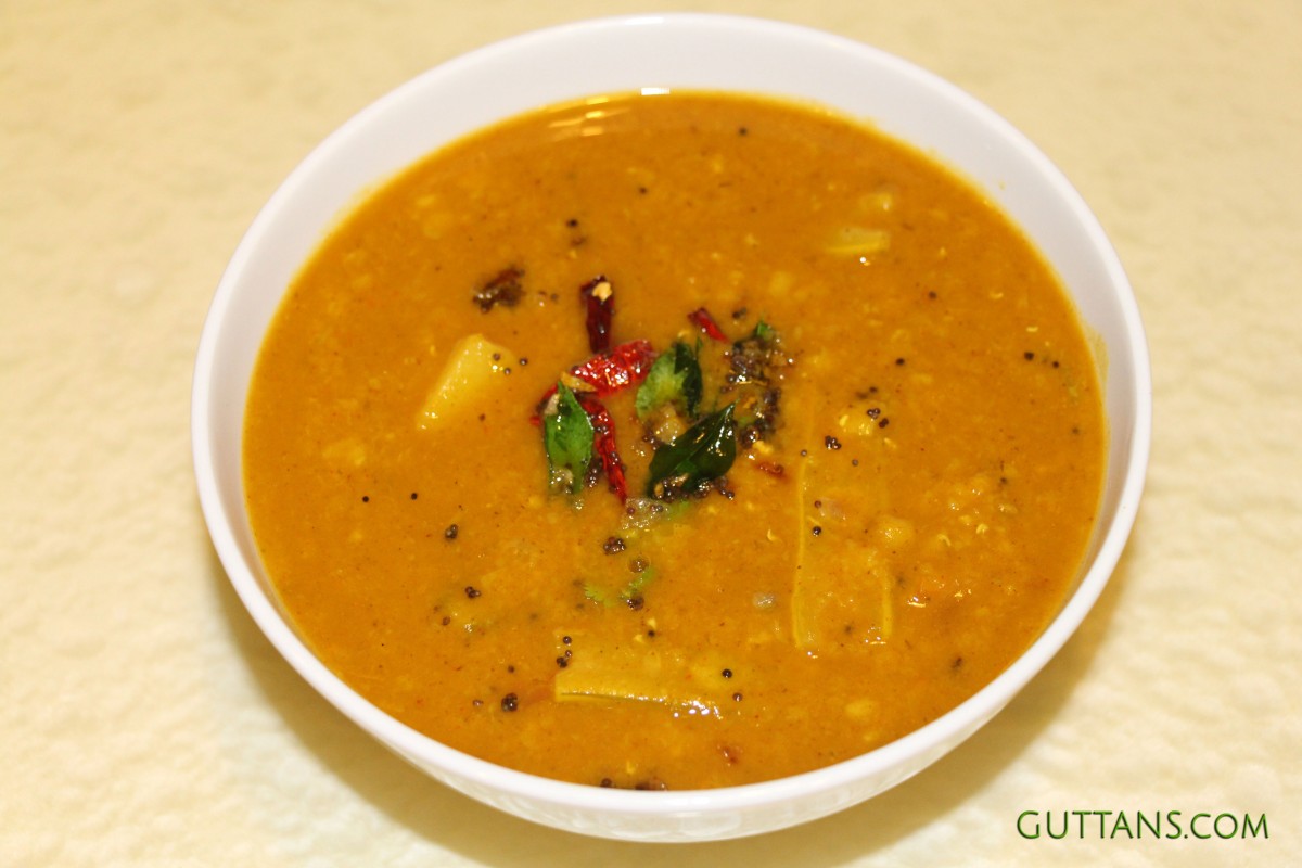 Kerala Sambar | South Indian Sambar | Indian Vegetable Stew | Sambhar ...