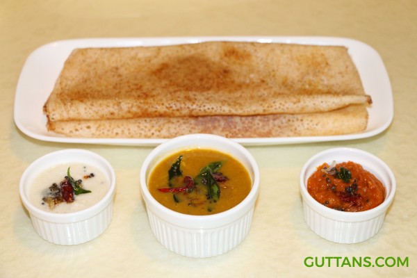 Ghee Roast Dosa Recipe | Dosa Ghee Roast | Nei Roast Dosa |Guttans